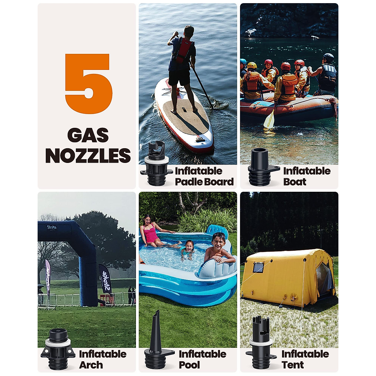 OutdoorMaster Shark SUP Pump - Fast, Powerful, & Reliable