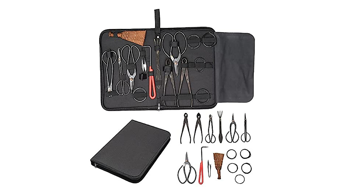 Gardening Hand Tools Set - Bonsai Pruning & Garden Kit for All Tasks