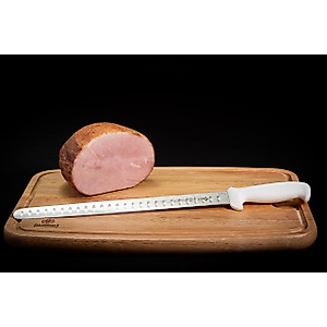 Mundial 14-Inch Hollow Edge Slicing Knife, White