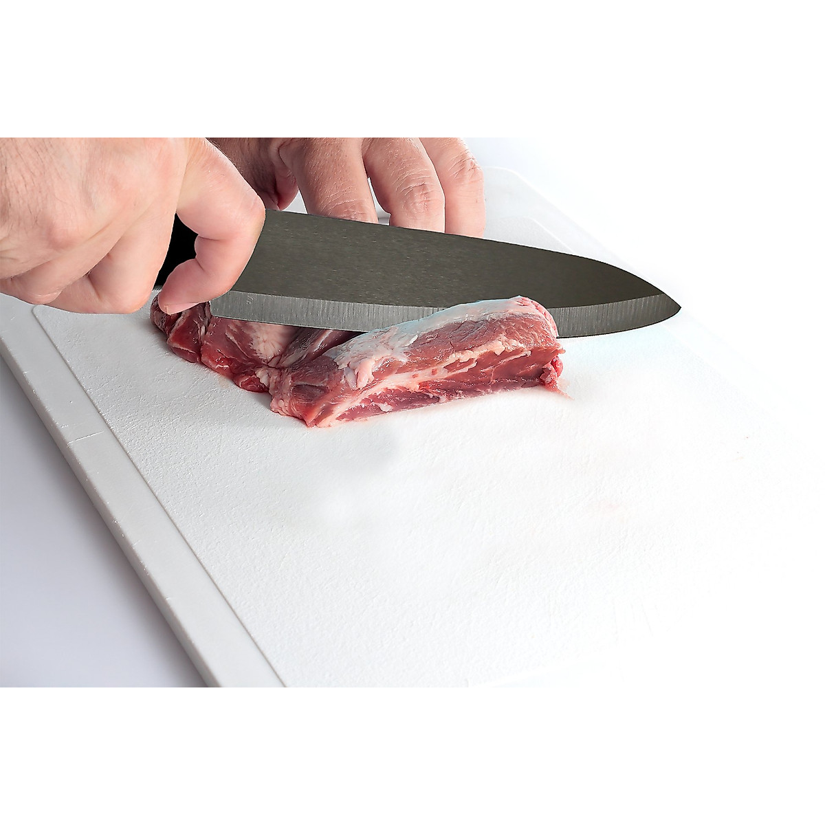 EcoJeannie CKS001 2-Piece Set: Premium Coffee Color Ceramic Knives - 6 Inch Chef's Knife & 4 Inch Paring Knife with Protective Covers