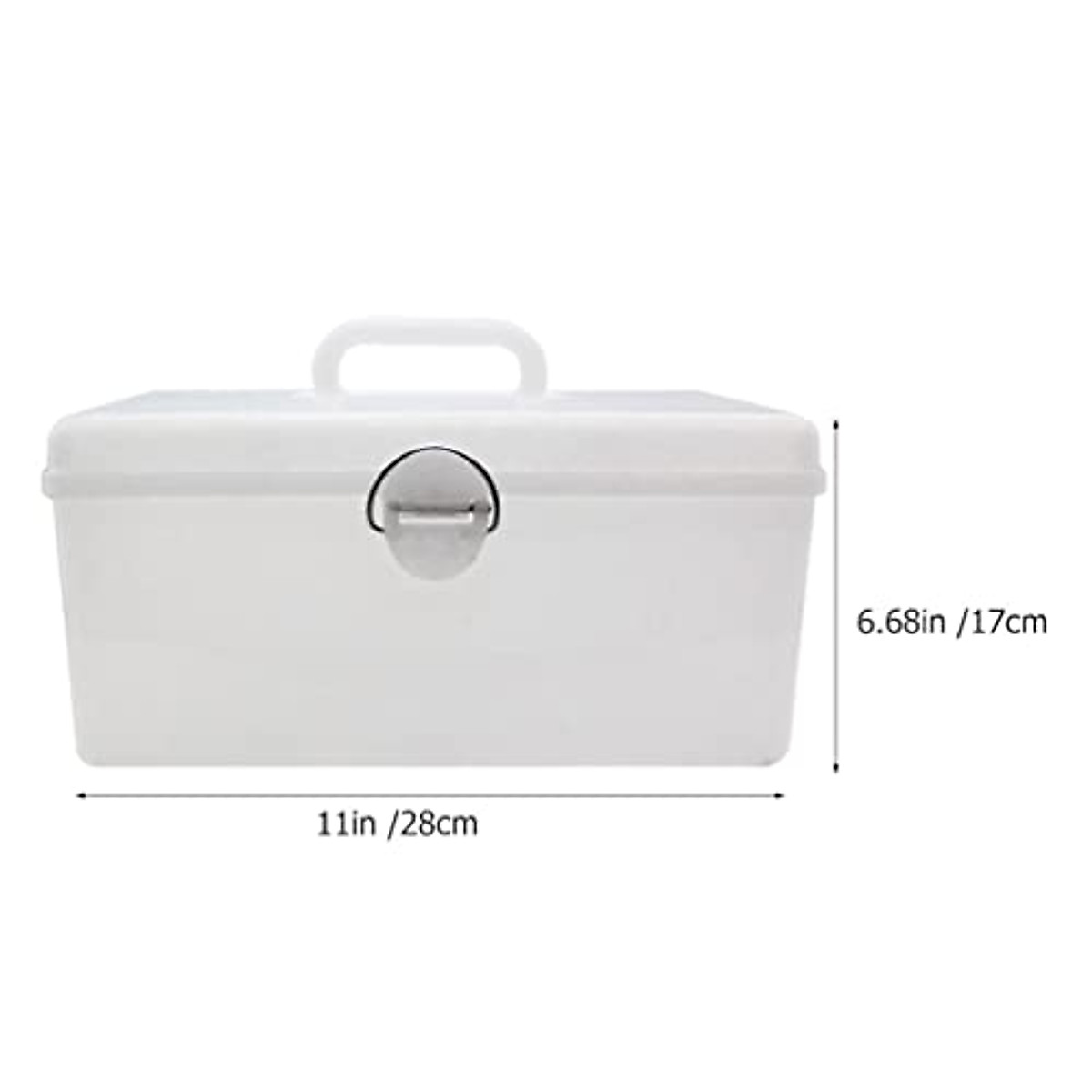 Cabilock Portable Mahjong Box Plastic Storage Box Mahjong Storage Container