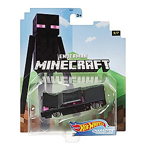 Hot Wheels 2020 Minecraft Gaming 1/64 Character Cars -Enderman Vehicle (2/7)
