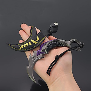 Chewmeter Game Valorant Reaver Karambit Knife Model Action Figures Game Toys Collection Keychain Gift Desk Decoration Backpack Pendant Gift