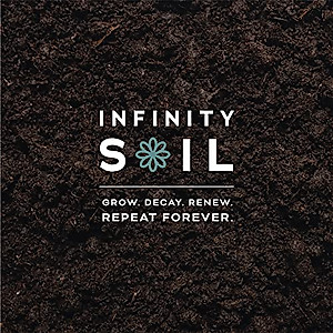 Infinity Soil Diatomaceous Earth - 2 lbs - Sustainable and Natural Soil Amendment - A Natural Source of Silica - Increases Soil Water and Nutrient Retention