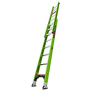 Little Giant Safety Hyperlite 16 Ft Type Iaa Fiberglass Extension Ladder