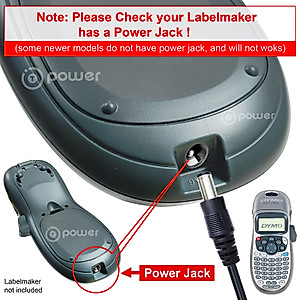 T-Power 9V Ac Dc Adapter for Dymo Letra Tag Plus M-160 LT-100H LT-100T DYMO LabelManager L LM-500TS LM210 LM-500TS LabelMANAGER,LabelPOINT, RhinoPro,Letratag Plus Series Printer Charger Power Supply