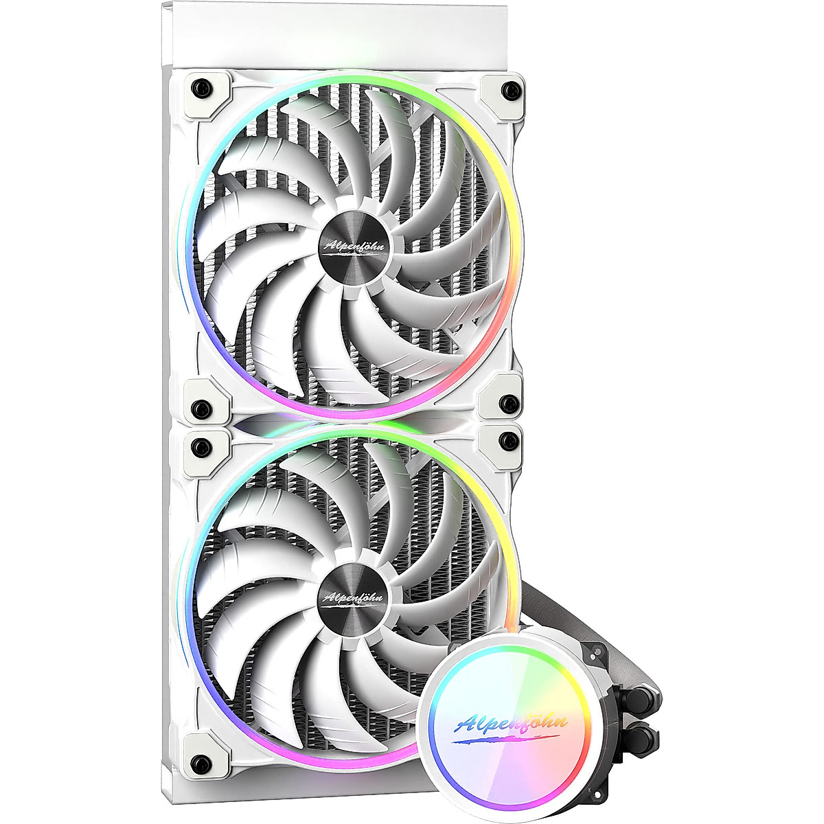 Alpenfhn Gletscherwasser 280 Complete Water Cooling, ARGB - 62mm, Desktop