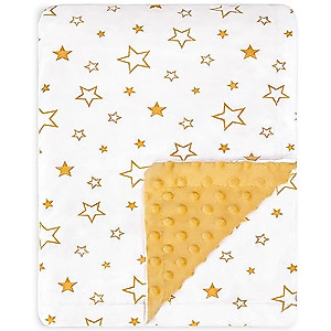 BORITAR Baby Security Blanket+Baby Blanket Soft Baby Lovey Unisex Lovey Baby Gifts for Newborn Boys and Girls Baby Snuggle Toy Baby Bee Stuffed Animal