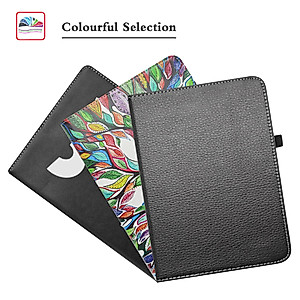 Bige for SKYPAD 10 Case, PU Leather Folio 2-Folding Stand Cover for Sky Devices SKYPAD 10 / Digiland DL1036 10" Tablets, Black