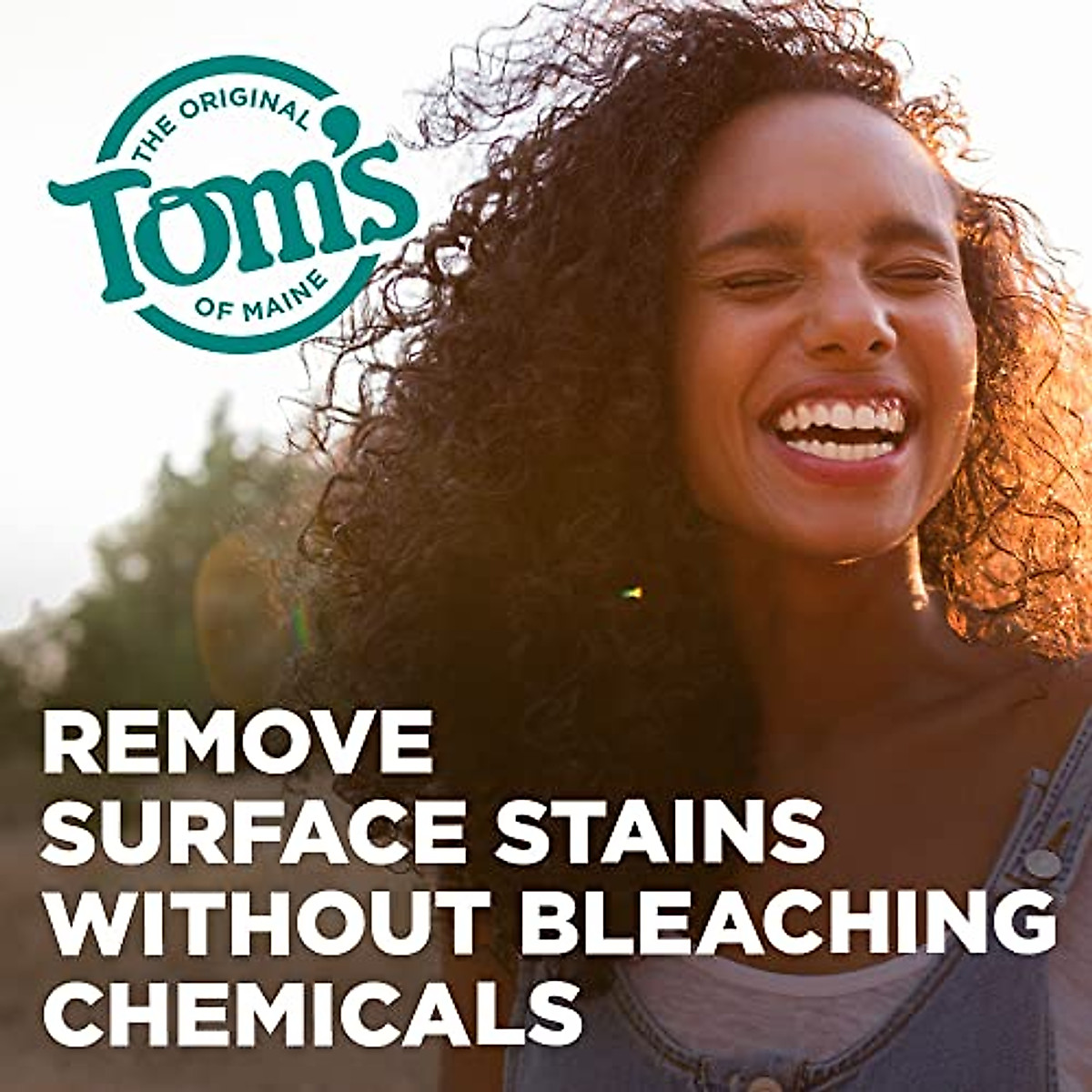 Tom's of Maine Simply White Toothpaste, Clean Mint, 4.7 oz. 3-Pack (Packaging May Vary)