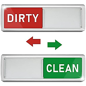 Dirty Clean Dishwasher Magnet,Dishwasher Magnet Clean Dirty Sign Magnet for Dishwasher Dish Bin That Says Clean or Dirty Dish Washer Refrigerator for Kitchen Organization and Storage Necessities