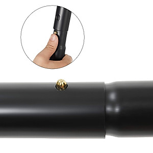 SONGMICS Children's Soccer Goal 12 x 6 Foot, in Garden, Courtyard, Park, Beach, Metal Pipes and PE Net, Quick Assembly, Black USZQ366B01V1