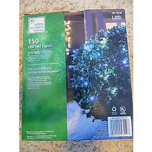 Home Accents Holiday - 150 Cool White LED Net Lights - 4ft x6ft