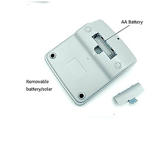 YONUAN Desktop Grey Mint Green 12-Digit Solar/Battery Scientific Calculator Office Computer Calculators Large Display Cute Office Calculators (1)