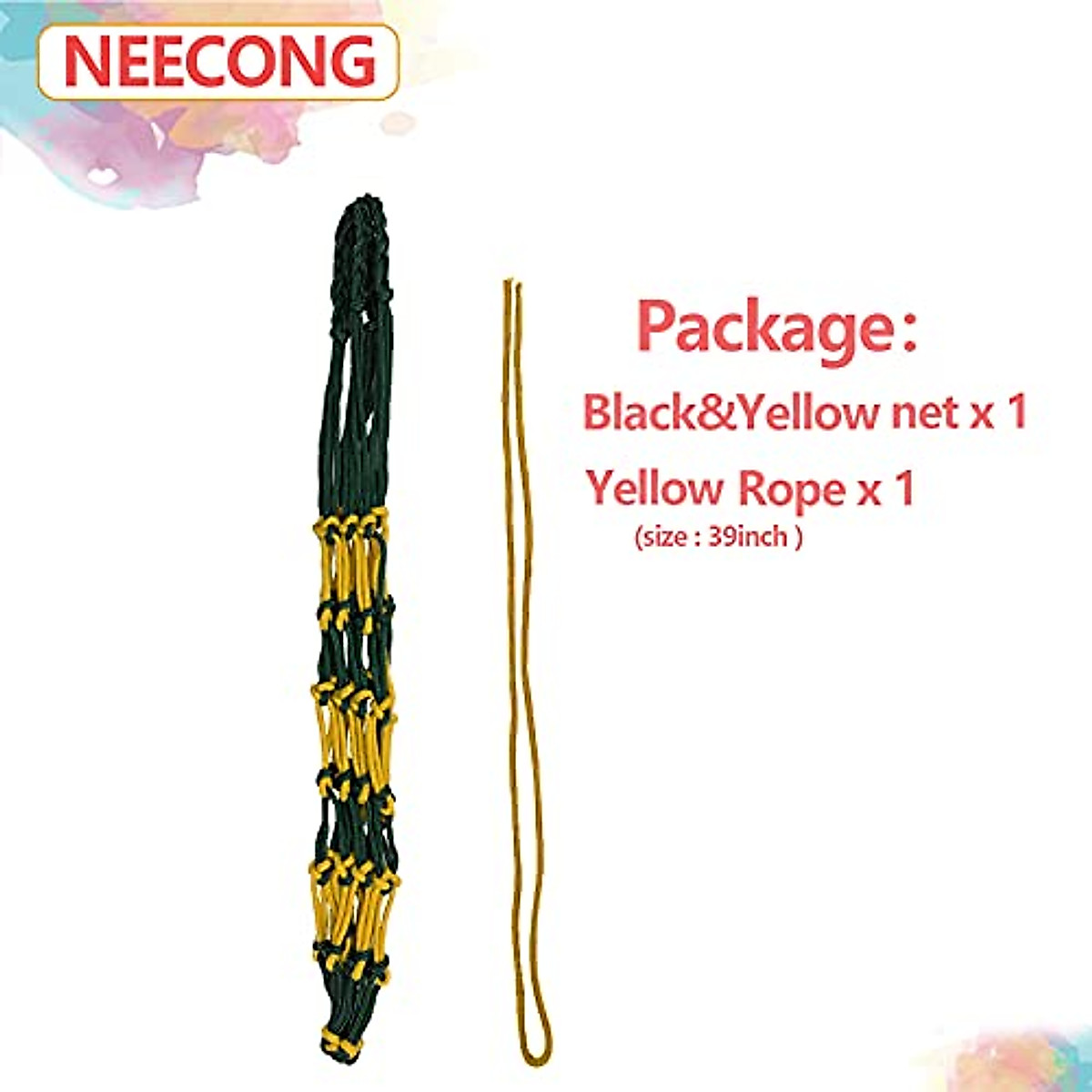 NEECONG Hay Net for Horses, Fun and Capacity is The Upgrade of Horse Treat Ball，Hanging Hay Feeder Bag for Horse Stable Stall Paddock Rest Toy（1 PCS）