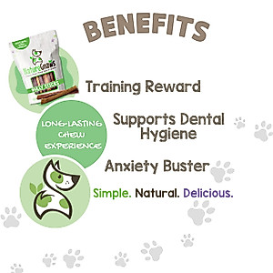 Nature Gnaws Bully Sticks for Dogs 5-6" (1Lb) - Mixed Thickness - Long Lasting for Aggressive Chewers and Large Dogs - Natural Beef Dog Chew Bones