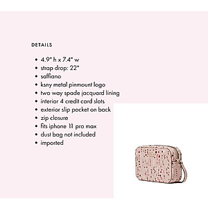 Kate Spade New York Staci Mini Camera Bag (Multi Pink Stars)