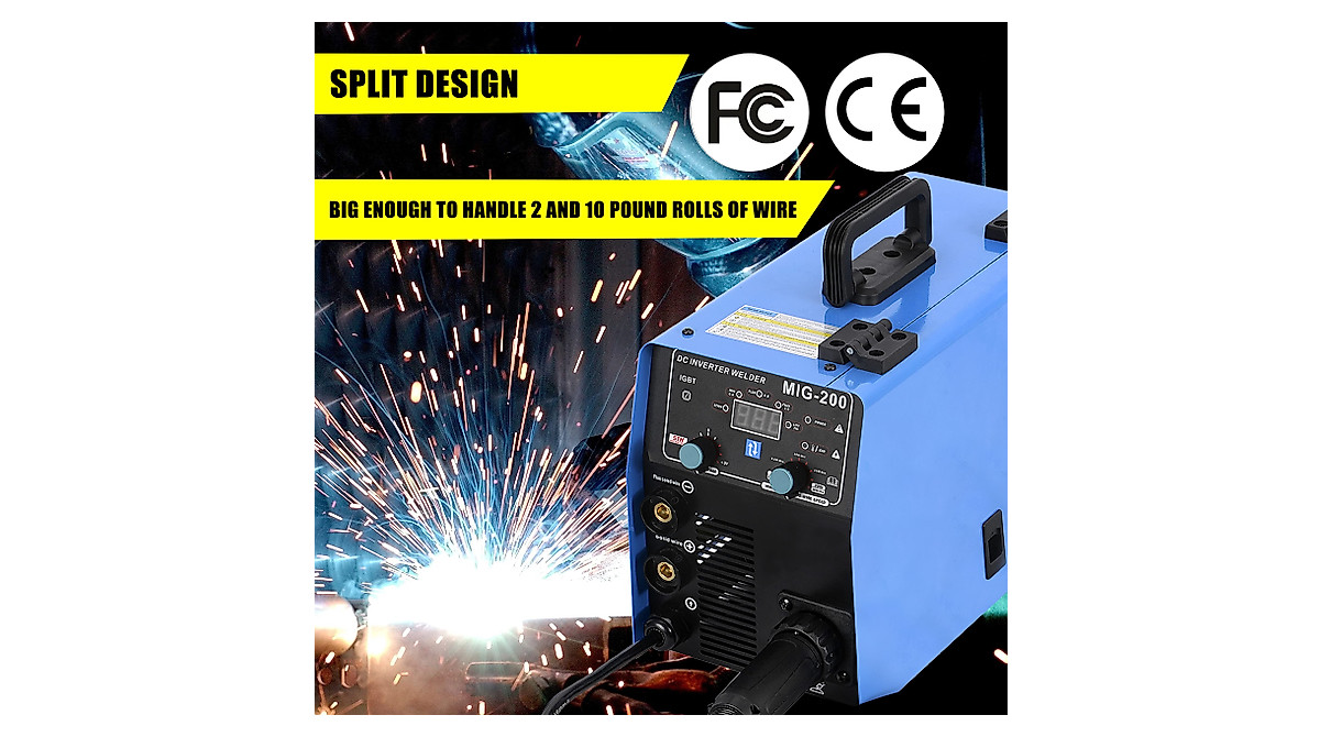 S7 200Amp 4 in 1 MIG Welder - Versatile & Easy to Use