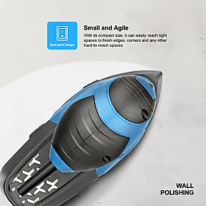 G LAXIA Detail Sander, 1.6 Amp Electric Sander with 10Pcs Sandpapers, 12000 OPM Hand Sander with Dust Box for Woodworking