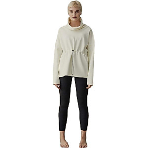 Varley Women's Barton Sweatshirt, Eggnog, Off White, M