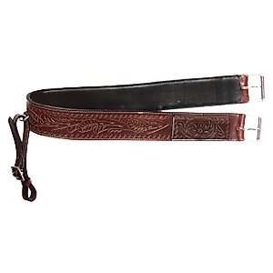 Acerugs ALL PURPOSE WESTERN LEATHER HORSE TACK SADDLE BACK CINCH BUCKING STRAP REAR GIRTH