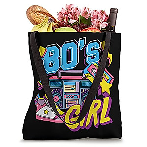80's Girl Party Costume Retro 80s Women 1980s 80's Tote Bag