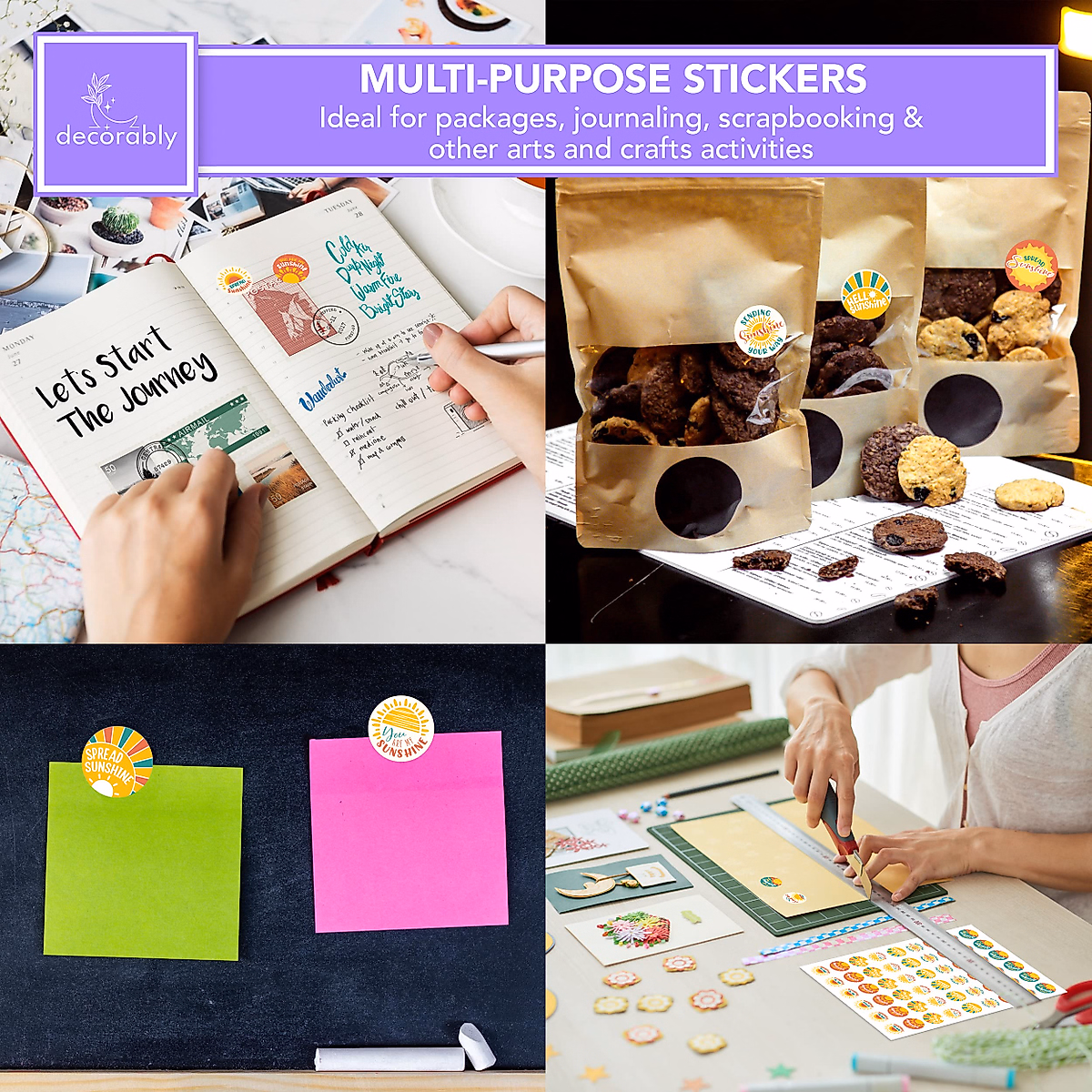 1,080 Sunshine Stickers Bulk - 20 Sheets Sun Stickers for Kids, You are My Sunshine Stickers, You are My Sunshine Sticker, Sending Sunshine Stickers, Positive Stickers for Kids, Happy Stickers