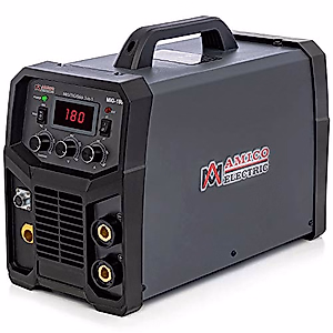 Amico MIG-180, Multi-function 180 Amp MIG/MAG/Flux-cored/Lift-TIG/Stick Arc DC Inverter Welder, Spool gun weld aluminum.