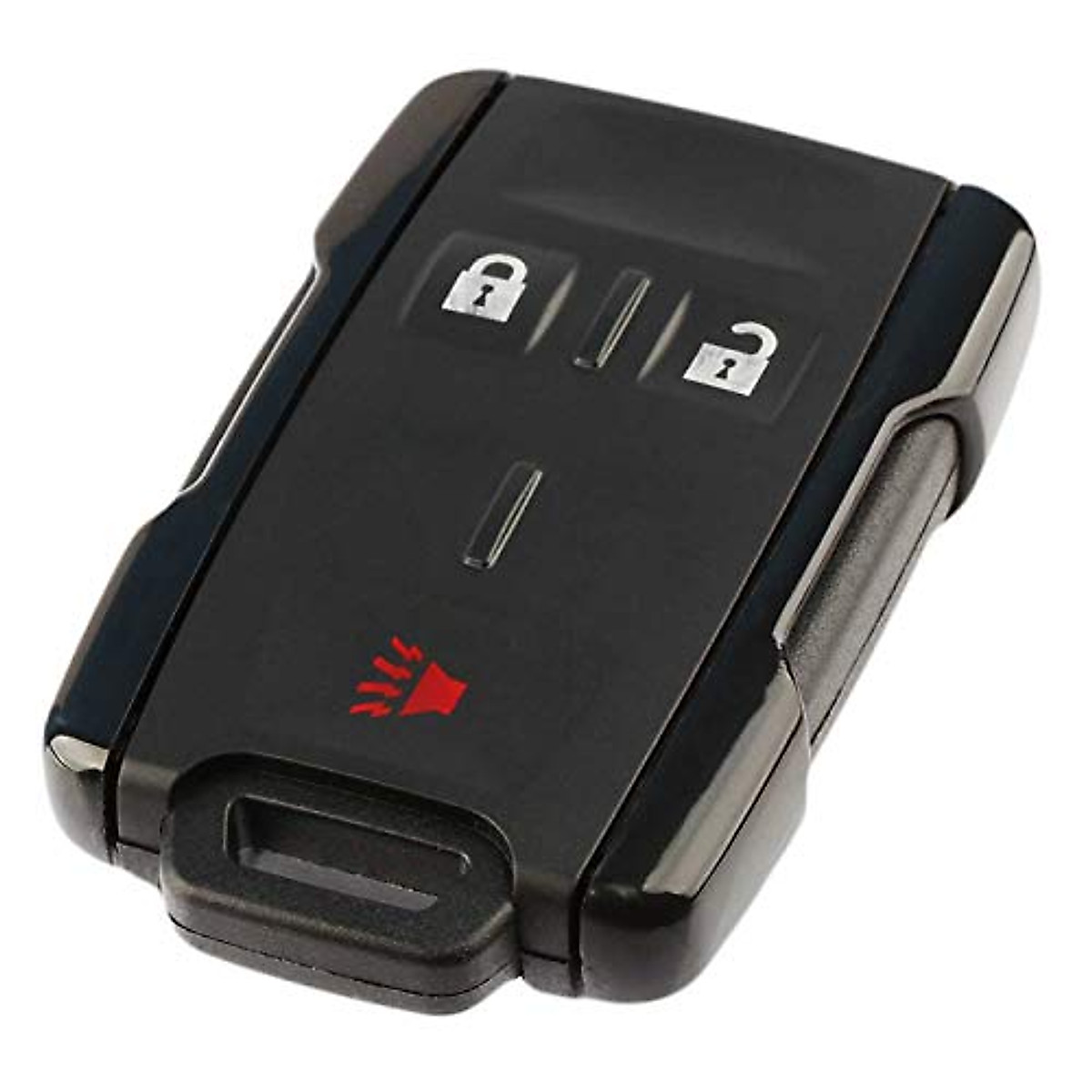 Key Fob Keyless Entry Remote Shell Case & Pad fits Chevy Silverado Colorado/GMC Sierra Canyon 2014 2015 2016 2017 (M3N-32337100)