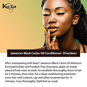 Jamaican Black Castor Oil with COCONUT Oil Conditioner 8oz.