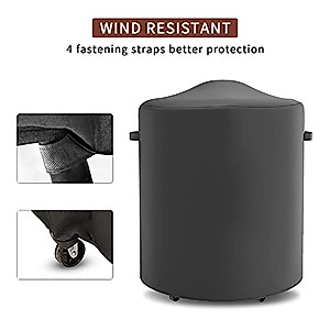 QuliMetal Grill Cover for 22" CGG-888 360 Griddle, Heavy Duty Griddle Cover for Cuisinart CGWM-003 360° Griddle Cooking Center