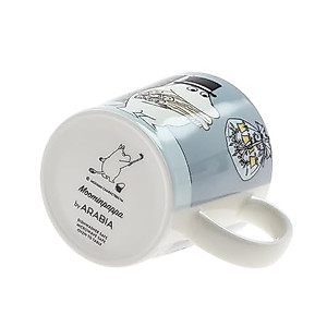 Arabia Moomin Porcelain Mug Moominpappa 0.3 L Grey