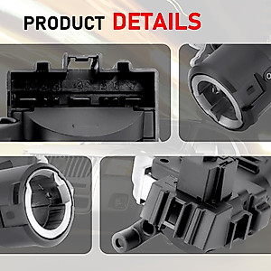 Ignition Lock Housing 989-019 Compatible with Ford Escape 2008-2012, Focus 2008-2011, Mazda Tribute 2008-2011, Mercury Mariner 2008-2010, Ignition Lock Flange 9L8Z-3511-A W302562-S300