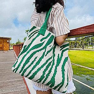 Tote Bag for Women Hobo Bag Satchel Bag Large Crossbody Bag Knit Beach Bag Cute Shoulder Bag Tote Handbags for Women 2023