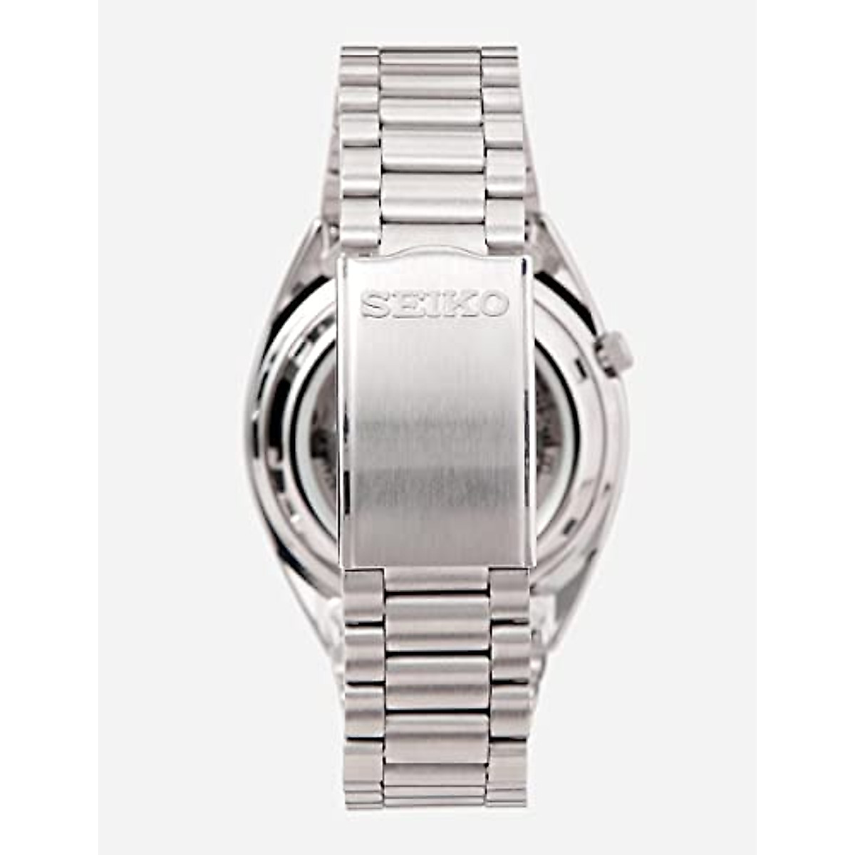 Seiko SNXS77 Automatic Blue Day Date Dial Silver Steel Bracelet Men Watch NEW