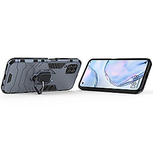 J&H Phone Case for Huawei P40 lite (4G),Ring Holder Case for Huawei P40 lite (4G), Finger Loop Case with 360 Degree Rotatory Ring Stand for Huawei P40 lite (4G)