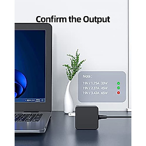 45W AC Charger Fit for Asus Vivobook 15 F510U F510UA F510Q F510 F510QA F512DA F512D F512FA F512F F512JA F512J F512 Laptop Power Cord Supply