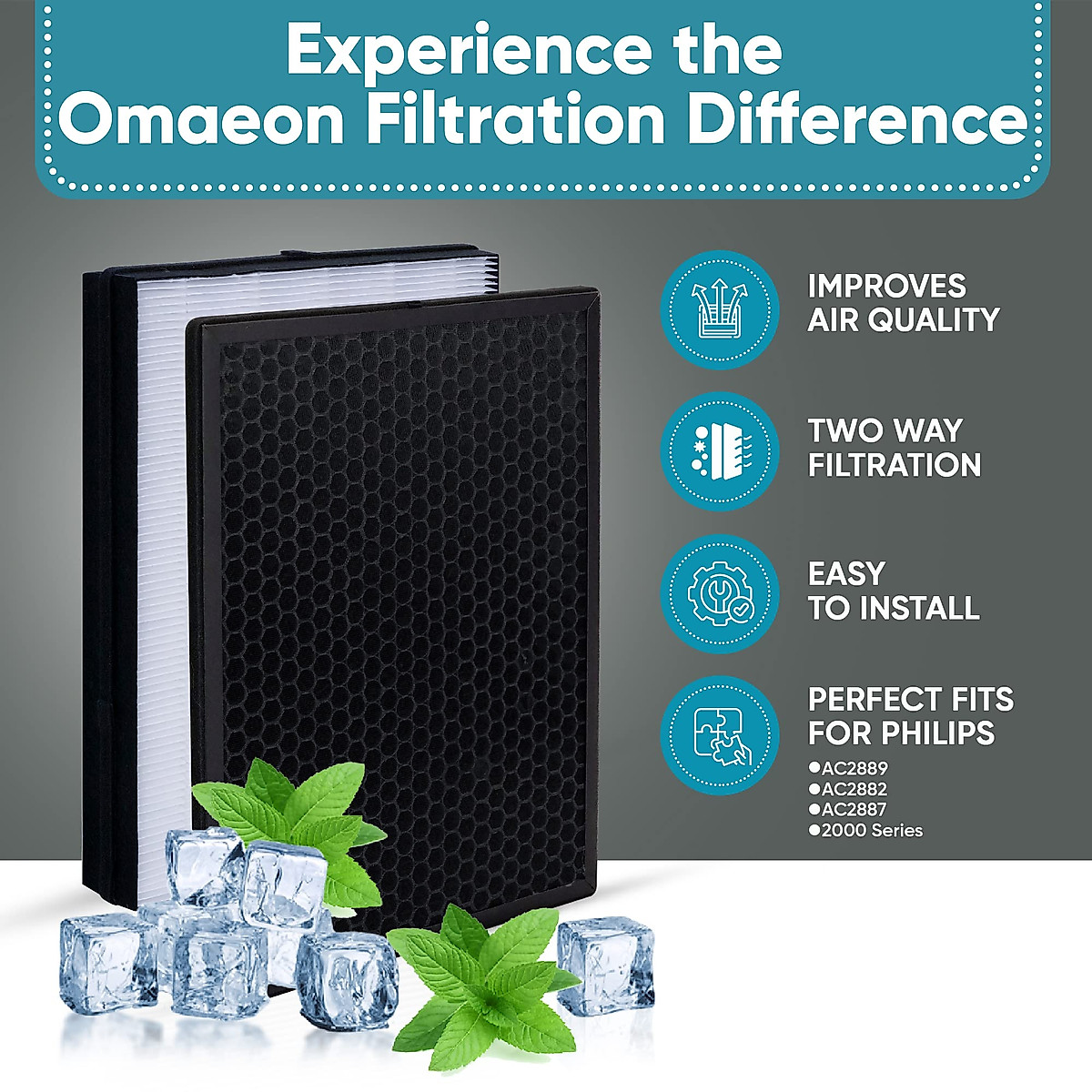 HPA300 HEPA Filters for Honeywell HPA300 Air Purifier - 3 HEPA Filters and 4 Pre-Cut Carbon Pre-Filters - Replacements Honeywell Filter R and HPA300 Honeywell Filter