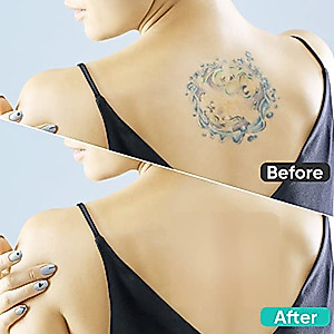 iTecFreely Tattoo-Cover-Up Sweatproof-Waterproof-Tattoo-Cover-Up-Tape Ultra-Thin-Invisible-Breathable-Patch-Concealer-Sticker-Suitable-for-Spot-and-Scar