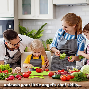 jawbush 11" Large Lettuce Knife with Plastic Cutting Board for Salad to Prevent Browning, Green Nylon Knives Bonus with Fork Spoon, Plastic Kitchen Knife for Veggies, Fruit, Bread, Cake, Salad