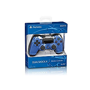 DualShock 4 Wireless Controller for PlayStation 4 - Wave Blue [Old Model] (Renewed)