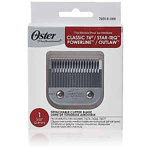 Oster Professional 76918-086 Size 1 Hair Clipper Replacement Blade 2.44 mm