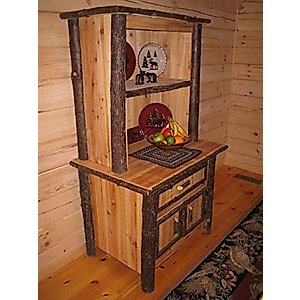 Reclaimed Wood Hickory Hutch