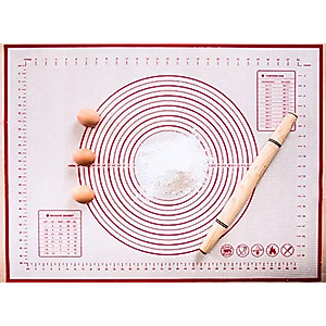 Extra Large, Thick Silicone Pastry Mat, Non-stick, Non-Slip, Baking mat, Dough Rolling Mat 24’’ (W) x 32’’ (L)