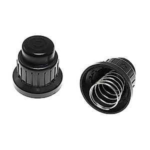 Ignitor Cap RLECS 2PCS AA Battery Push Button Igniter Gas Fire Pit Ignitor Caps Push Button Switch Cap with Springs for Spark Generator Gas Grill