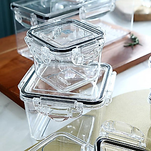 gotman Airtight Food Storage Container With Lid (87.9 oz) - Leak-Proof Large container| BPA-Free | Meal Prep | Microwave, Freezer and Dishwasher Safe | Kitchen Fridge Organizer Boxes | Fresher Food