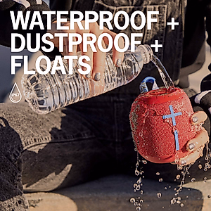 Ultimate Ears WONDERBOOM 2, Portable Wireless Bluetooth Speaker, Big Bass 360 Sound, Waterproof/Dustproof IP67, Floatable, 100 Ft Range - Radical Red