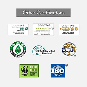 Cuddles & Cribs 1 Pack Organic Cotton Fitted Crib Sheet (Solid Blue, 1 Pack)