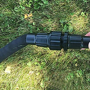 Amgate 4 Sets Garden Expandable Hose Repair Kit - Faucet Adapter Female Male Hose Connectors with Rubber Washers