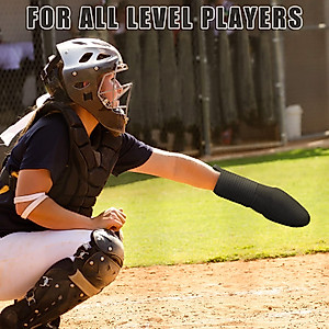 2 Pcs Baseball Sliding Mitt Left Hand Softball Sliding Mitt for Baseball and Softball 10.63 x 5.12 Inches Sliding Mitt Hand Protection for Men Women Adults